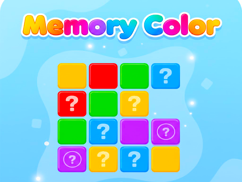 Memory Color 🕹️ Παίξτε online στο SGameS