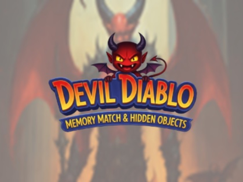 Devil Diablo Memory Match & Hidden Objects 🕹️ Παίξτε online στο SGameS