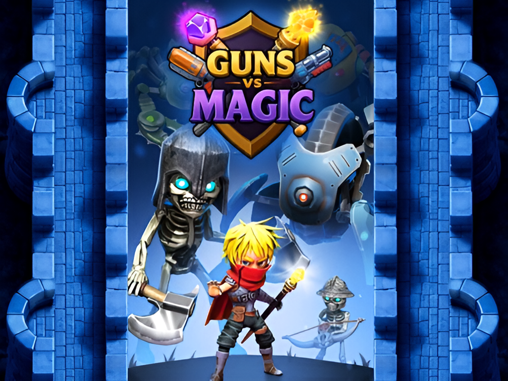 Guns vs Magic 🕹️ Παίξτε online στο SGameS
