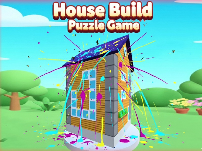 House Build Puzzle Game 🕹️ Παίξτε online στο SGameS