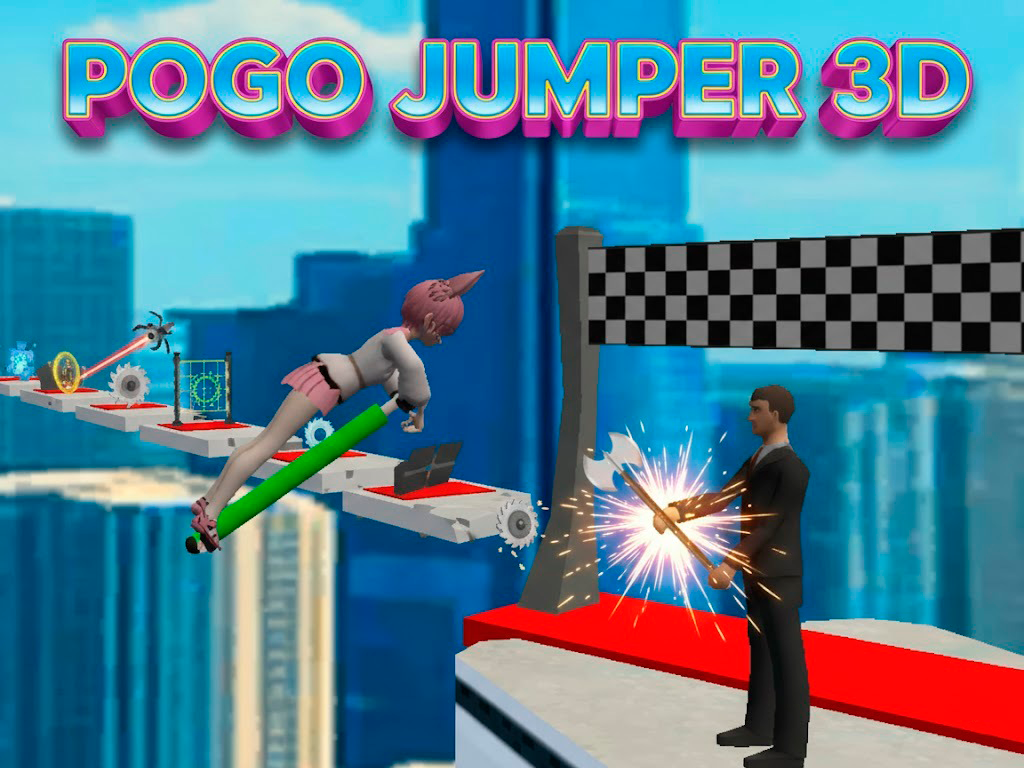Pogo Jumper 3D 🕹️ Παίξτε online στο SGameS