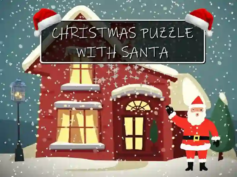Christmas Puzzle With Santa 🕹️ Παίξτε online στο SGameS